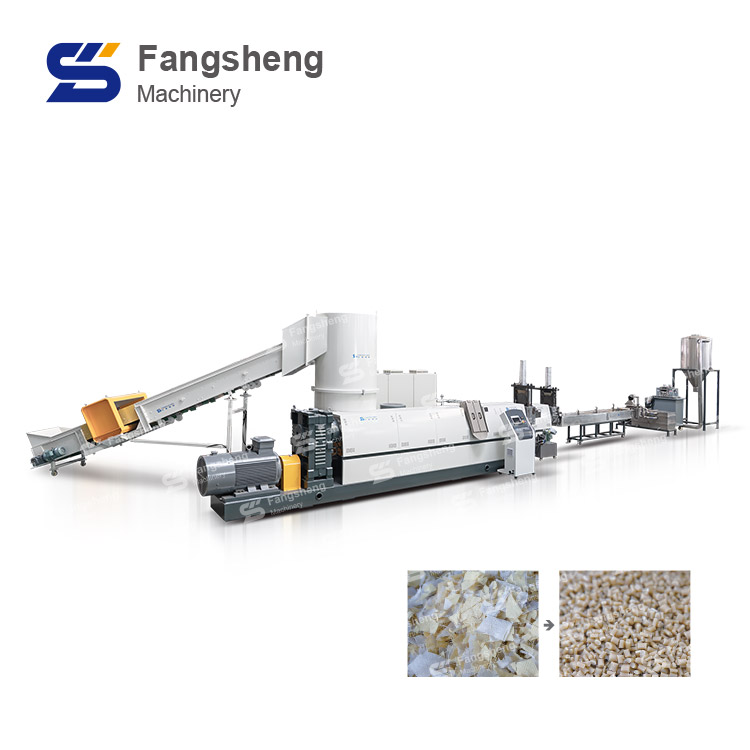 Compactor Pelletizing Line for Film / Bags | Fangsheng Machinery